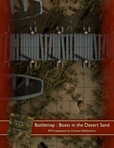 Battlemap : Boats in the Desert Sand - Christian Hollnbuchner ...