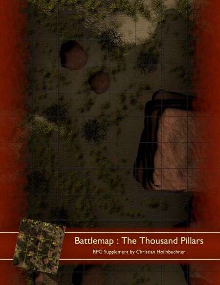 Battlemap : The Thousand Pillars - Christian Hollnbuchner | Battlemaps ...