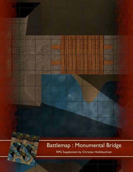 Battlemap : Monumental Bridge - Christian Hollnbuchner | Battlemaps ...
