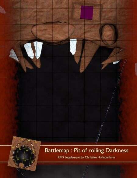 Battlemap : Pit of roiling Darkness - Christian Hollnbuchner ...