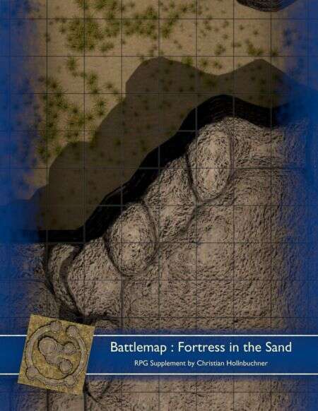 Battlemap : Fortress in the Sand - Christian Hollnbuchner | Battlemaps ...