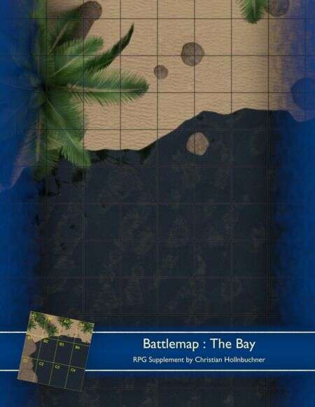 Battlemap : The Bay - Christian Hollnbuchner | Battlemaps | DriveThruRPG