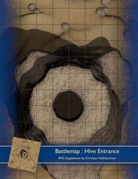 Battlemap : Hive Entrance - Christian Hollnbuchner | Battlemaps ...