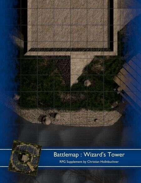 Battlemap : Wizard's Tower - Christian Hollnbuchner | Battlemaps ...