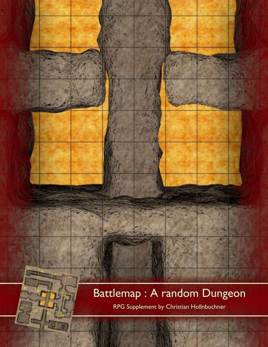 Battlemap : A random Dungeon - Christian Hollnbuchner | Battlemaps ...