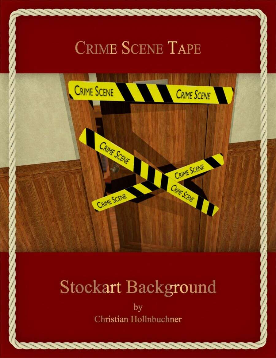 Crime Scene Tape : Stockart Background - Christian Hollnbuchner | Stock ...