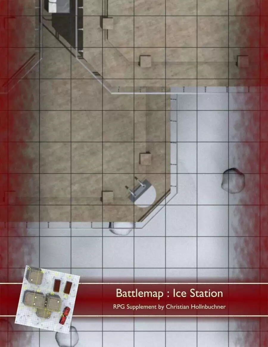 Battlemap : Ice Station - Christian Hollnbuchner | Battlemaps ...