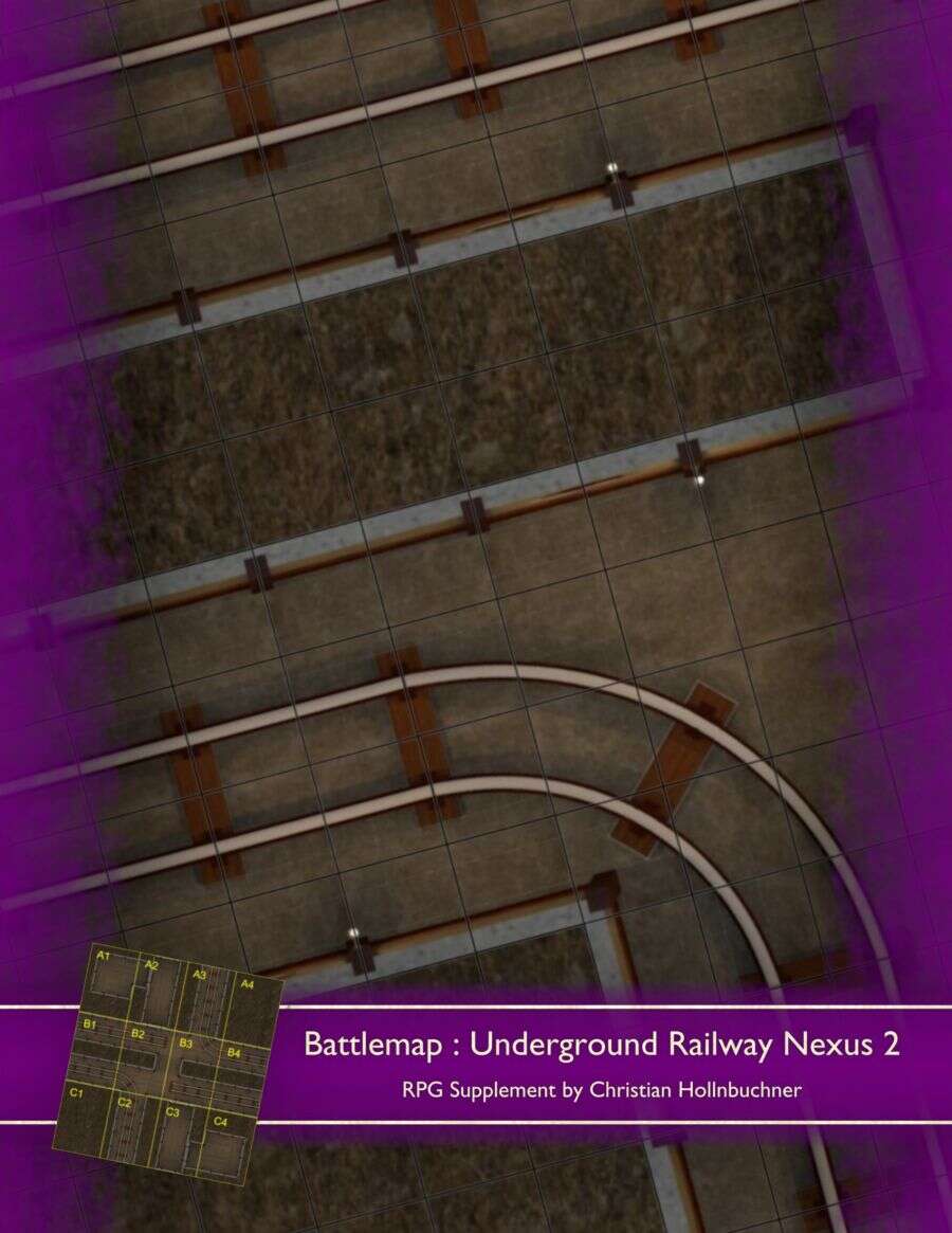 Battlemap : Underground Railway Nexus 2 - Christian Hollnbuchner ...