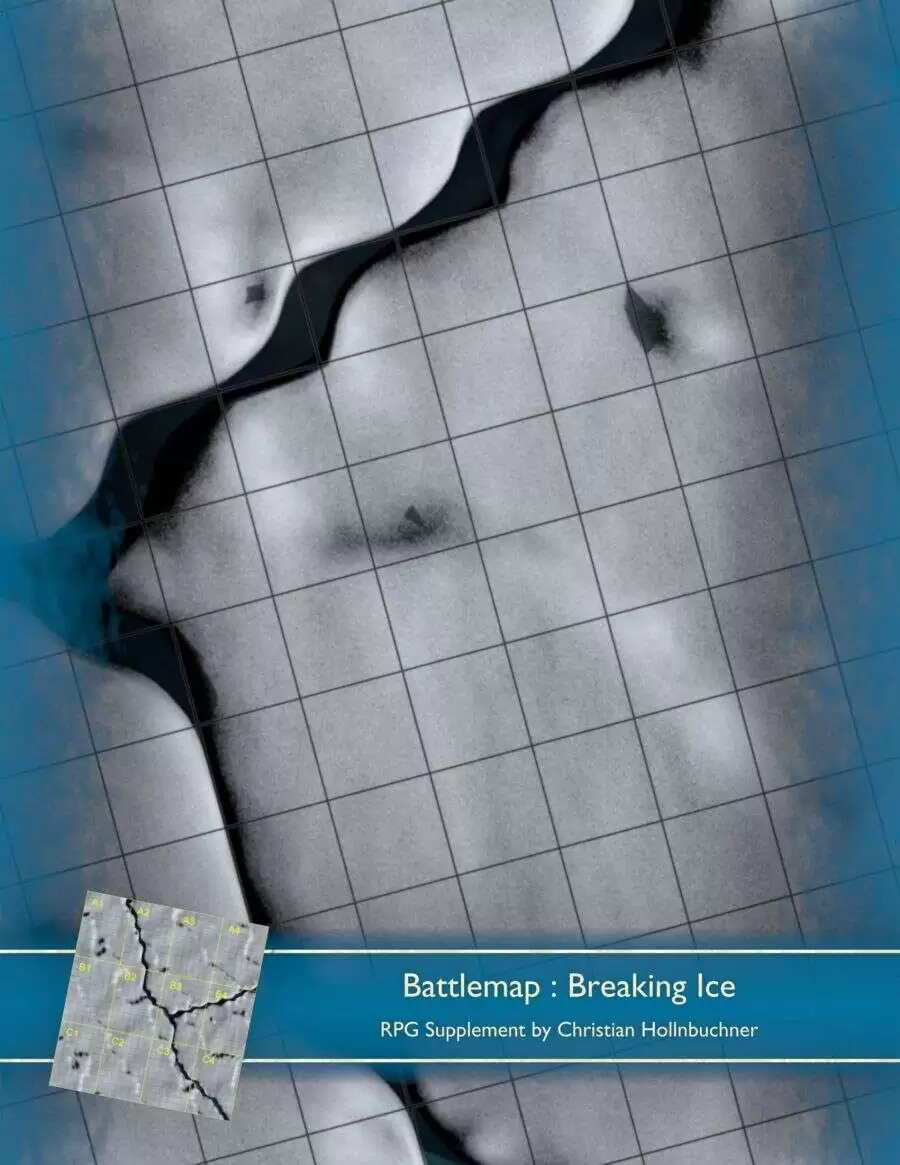 Battlemap : Breaking Ice - Christian Hollnbuchner | Battlemaps | DriveThruRPG