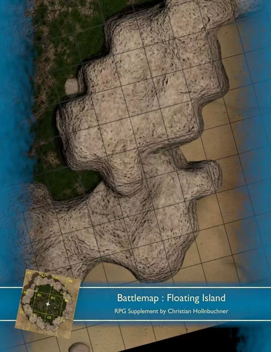 Battlemap : Floating Island - Christian Hollnbuchner | Battlemaps ...