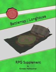Battlemap : Longhouse - Christian Hollnbuchner | Battlemaps | DriveThruRPG