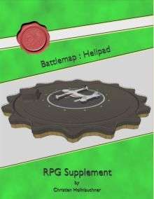Battlemap : Helipad - Christian Hollnbuchner | Battlemaps | DriveThruRPG