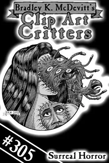 Clipart Critters 305 - Surreal Horror - Postmortem Studios | Clipart ...