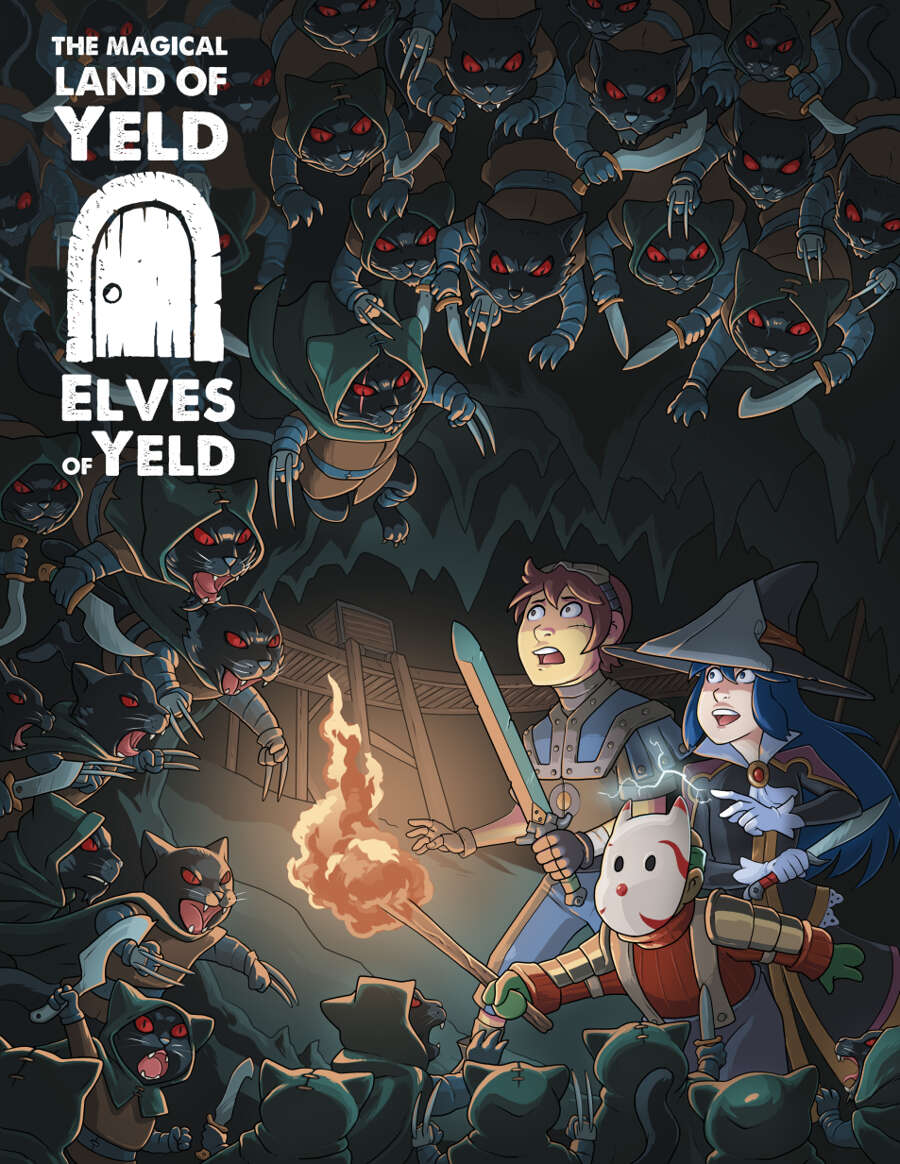 The Magical Land of Yeld: Elves of Yeld - Atarashi Games | DriveThruRPG
