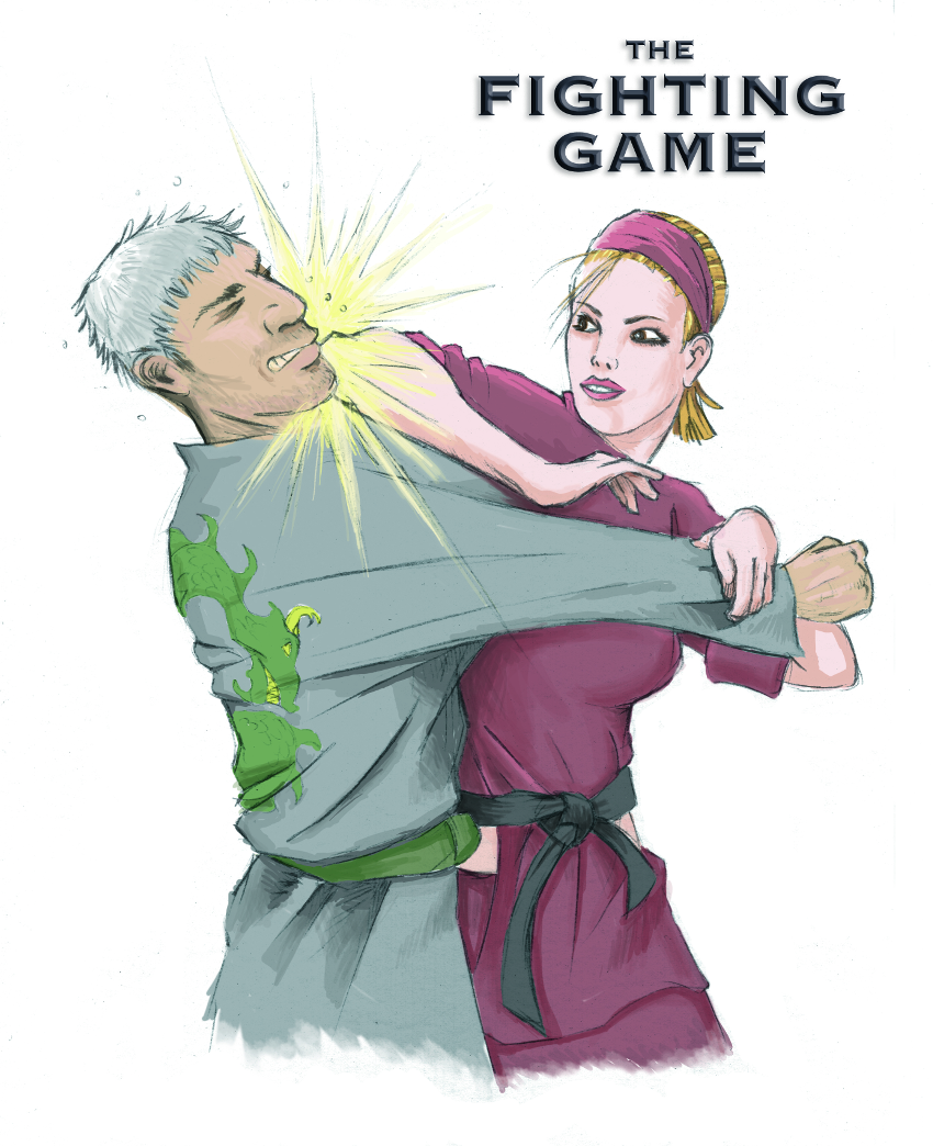 The Fighting Game Free Art - Inner Power | DriveThruRPG