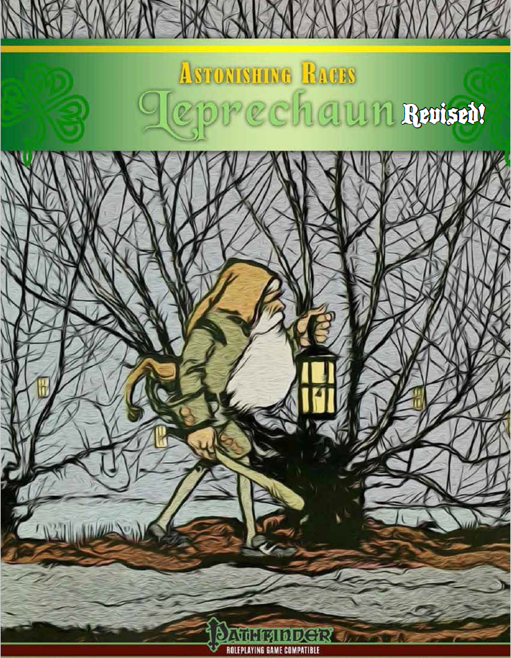 Astonishing Races: Leprechaun Revised! - Fat Goblin Games | Fat Goblin ...