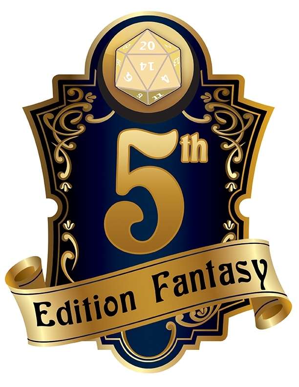 5th Edition Fantasy Compatible Logo - Publisher's Choice Stock Art ...