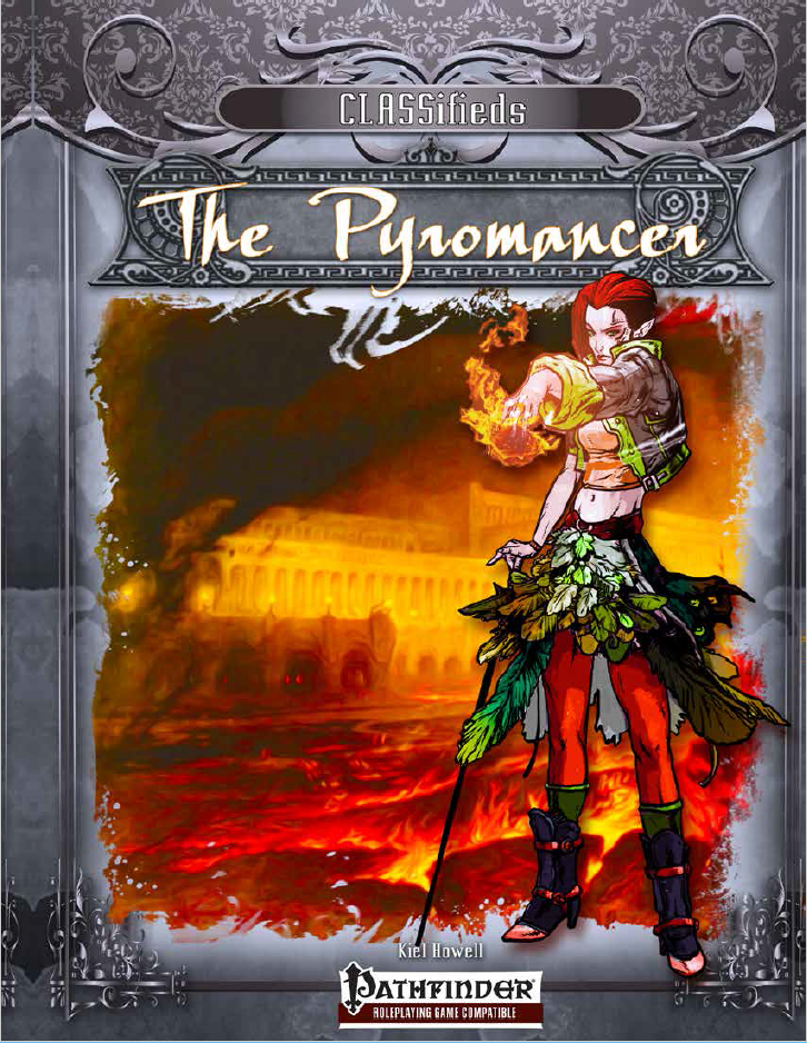 CLASSifieds: The Pyromancer - Fat Goblin Games | Fat Goblin Pathfinder ...
