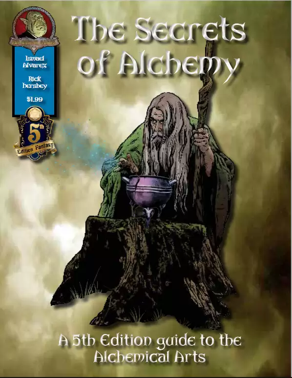 The Secrets of Alchemy - For 5th Edition - Fat Goblin Games | 5th ...