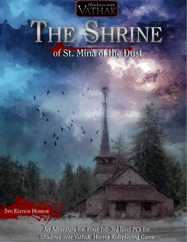 Vathak 5e Adventures - The Shrine of St. Mina of the Dust - Fat Goblin ...