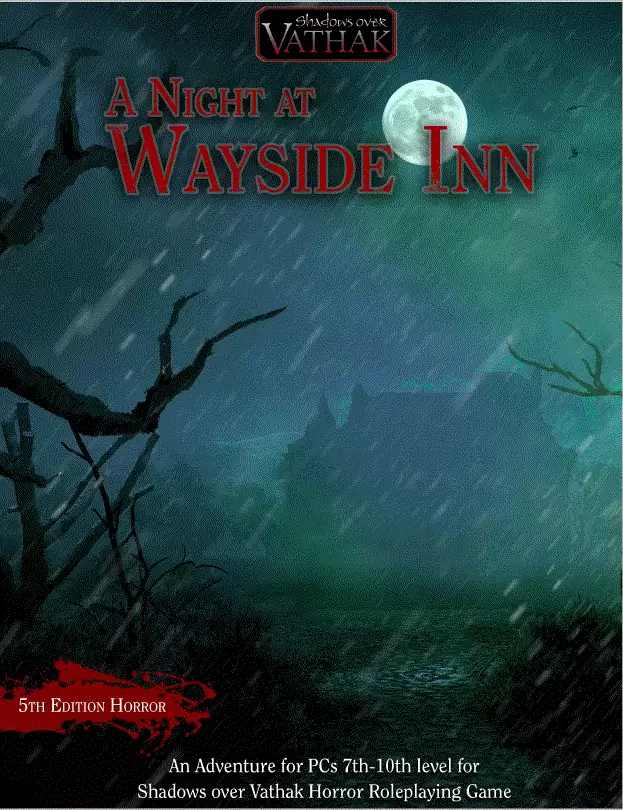 Vathak 5e Adventures - A Night at Wayside Inn - Fat Goblin Games ...