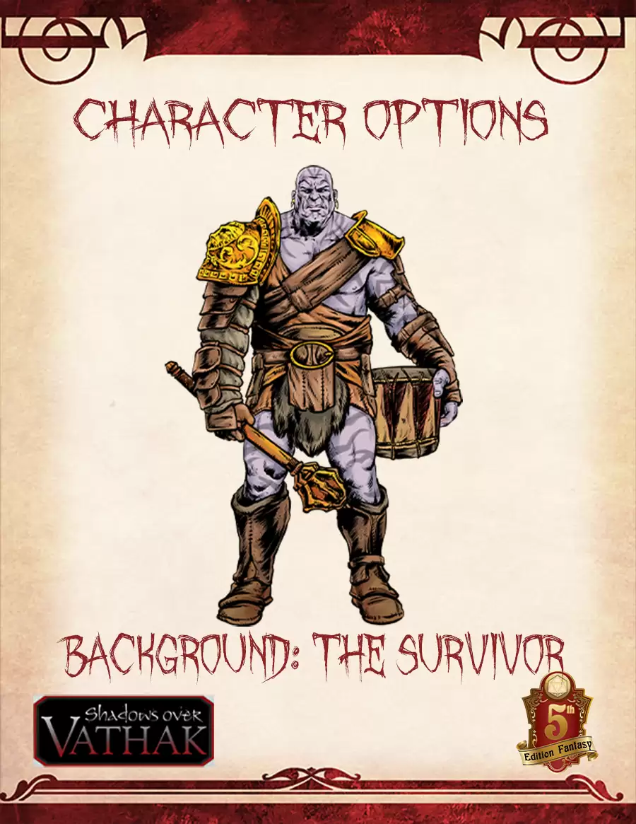 Vathak 5e Character Options - Survivor Background - Fat Goblin Games ...