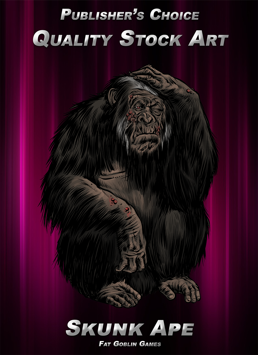 Publisher's Choice - Quality Stock Art: Skunk Ape - Publisher's Choice Stock Art | Fantasy ...