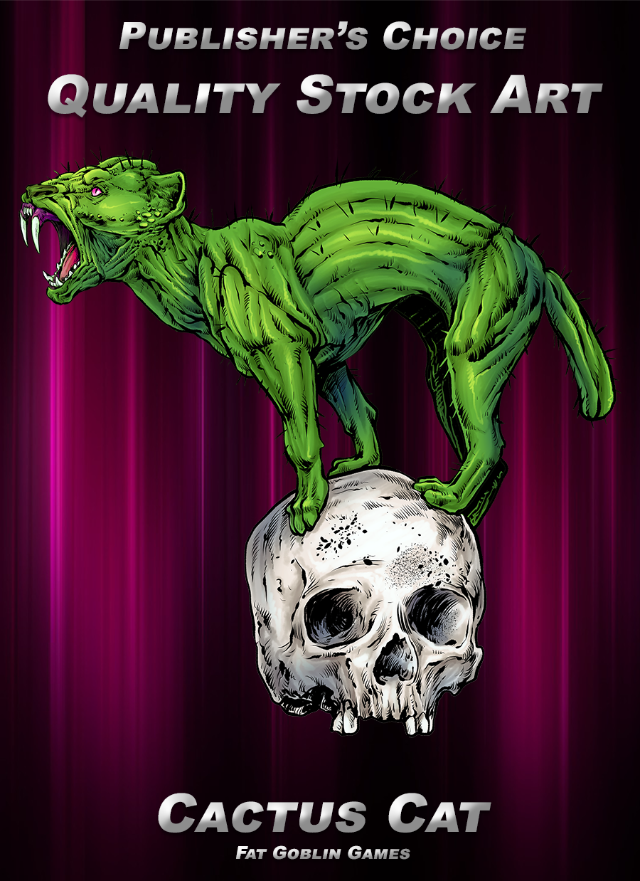 Publisher's Choice - Quality Stock Art: Cactus Cat - Publisher's Choice ...