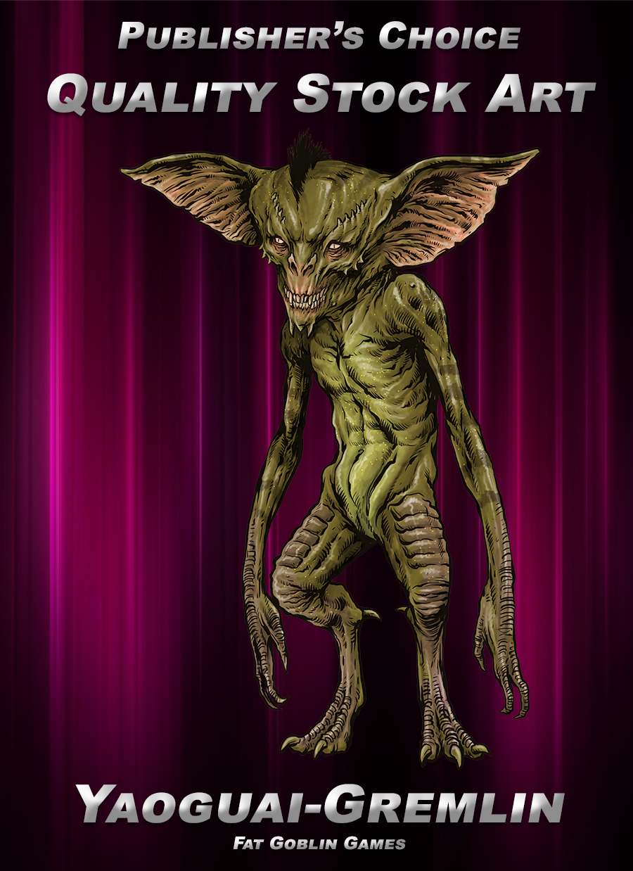 Publisher's Choice - Quality Stock Art: Yaoguai-Gremlin - Publisher's ...