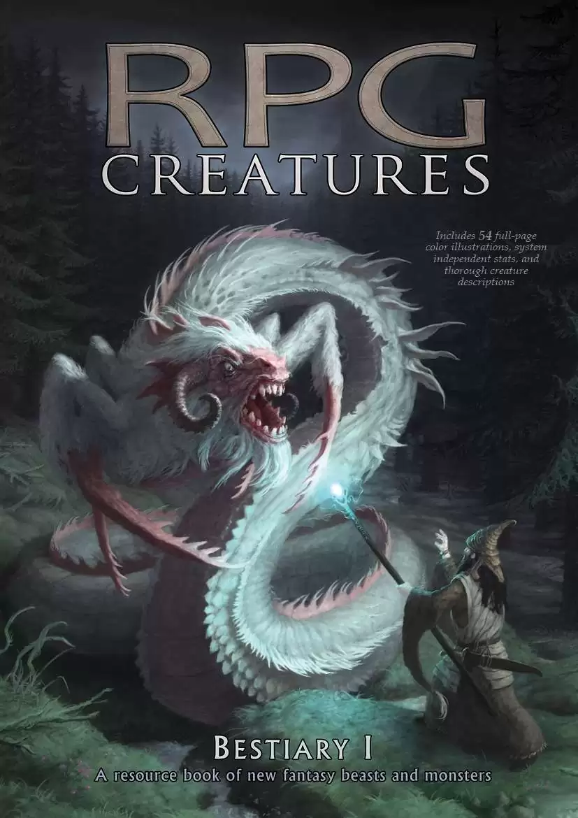 RPG Creatures - Bestiary 1 (Extended Edition) - Cloister Publications ...