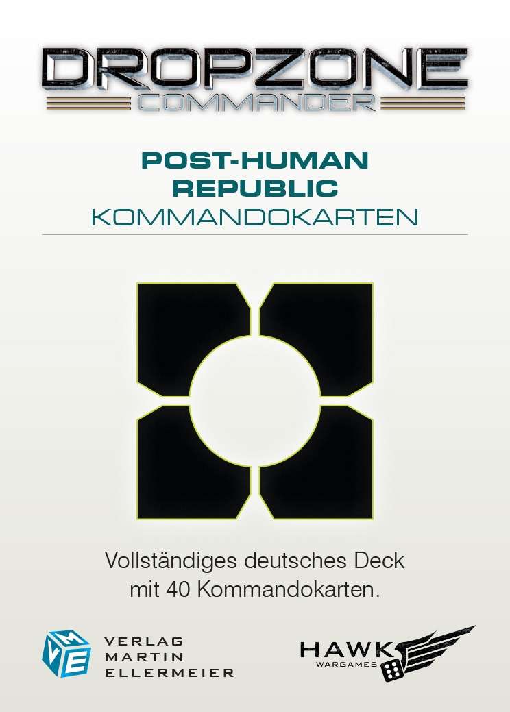 Dropzone Commander PHR Kommandokarten - Verlag Martin Ellermeier ...