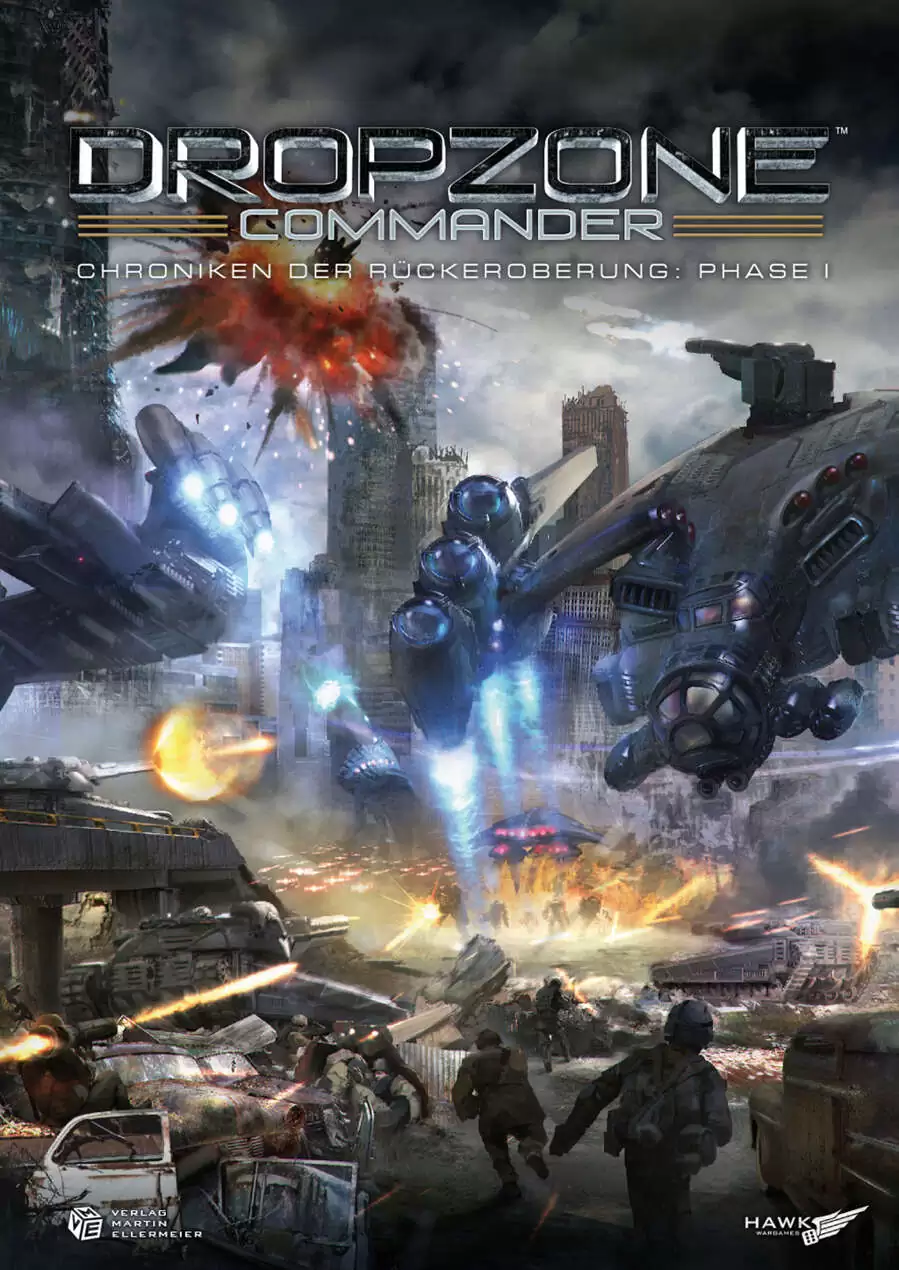 Dropzone Commander Chroniken der Rückeroberung Phase 1 - Verlag Martin Ellermeier | DriveThruRPG
