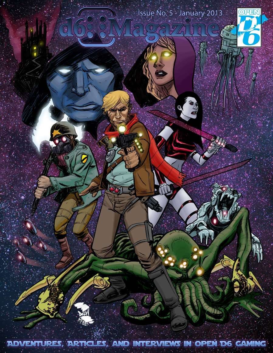 d6 Magazine Issue 5 - Wicked North Games | Core Fantasy | Steampunk ...