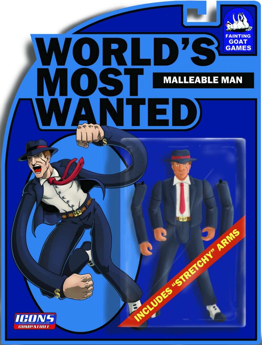 [ICONS] Worlds Most Wanted #9 - The Malleable Man - Fainting Goat Games ...