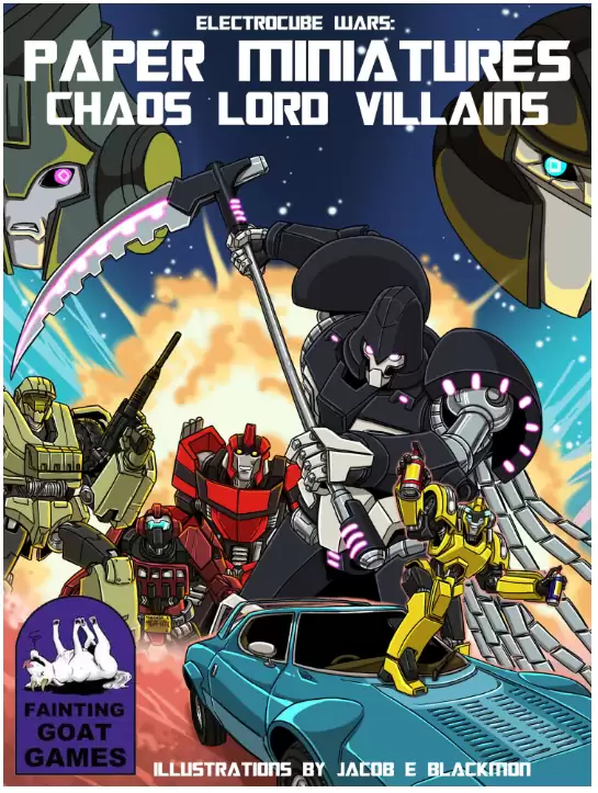 Valor Knight Paper Minis - Enemy Pack - Fainting Goat Games | DriveThruRPG