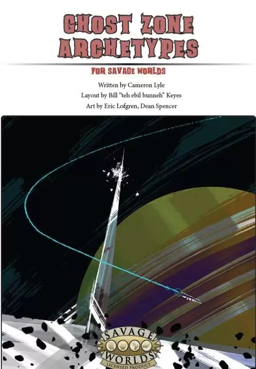 [Savage Worlds Adventure Edition] Ghost Zone Archetypes - Fainting Goat ...