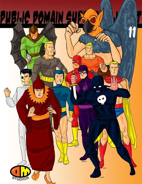 Public Domain Super Hero Clip Art 11 - DM Studios | DriveThruRPG Public Domain Super Hero Clip Art 11 - DM Studios | DriveThruRPG