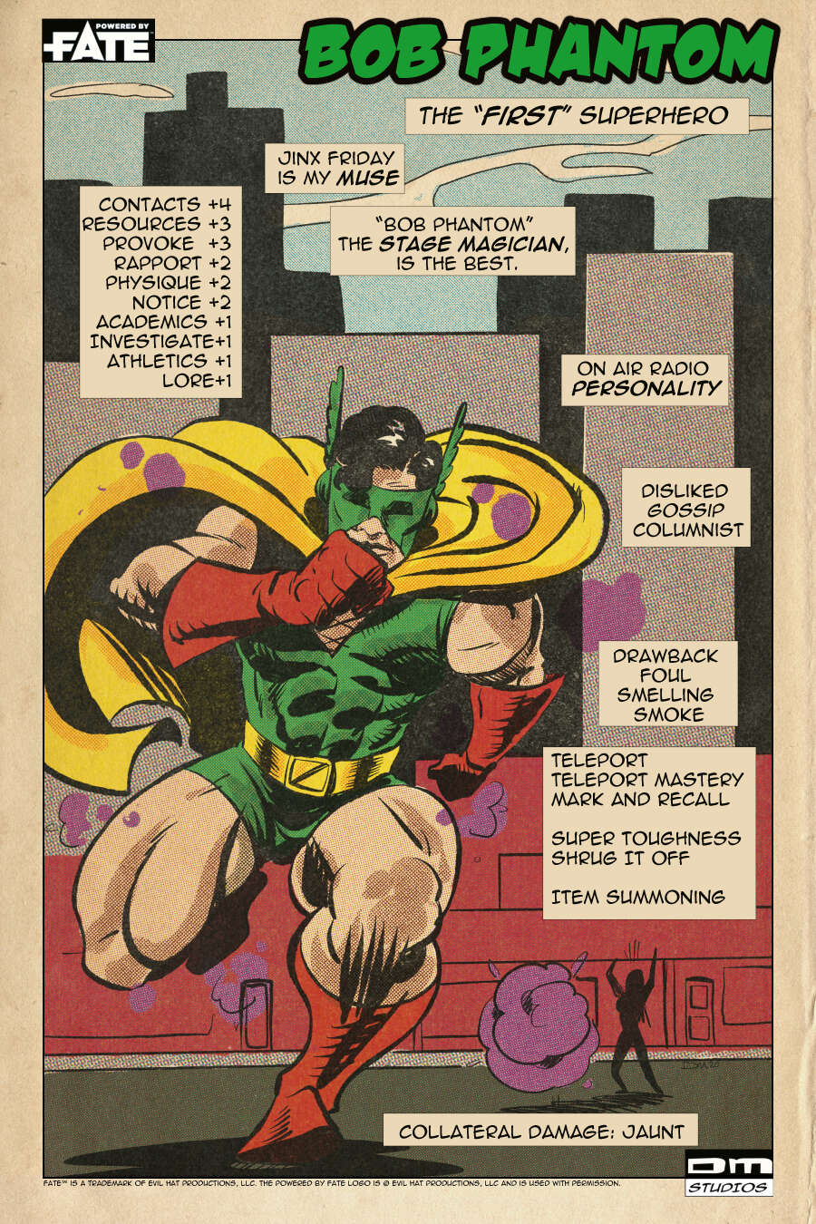 Bob Phantom - DM Studios | DriveThruRPG
