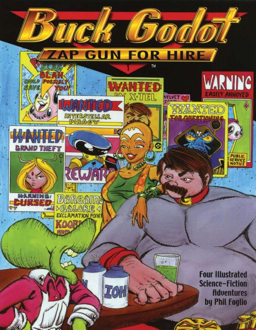Buck Godot Zap Gun for Hire 1: Four Short Stories - Studio Foglio ...
