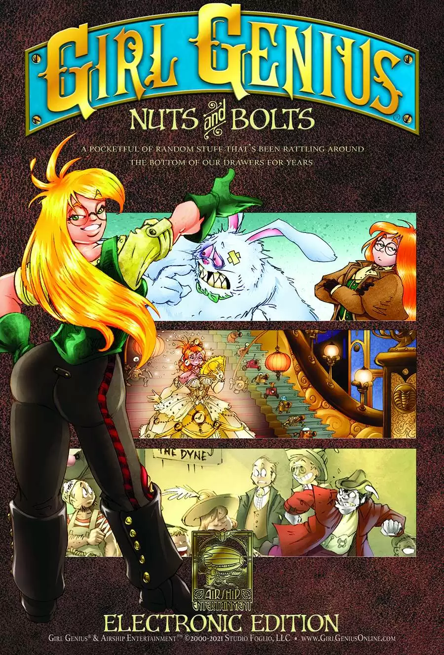 Girl Genius: Nuts and Bolts - Studio Foglio | DriveThruRPG