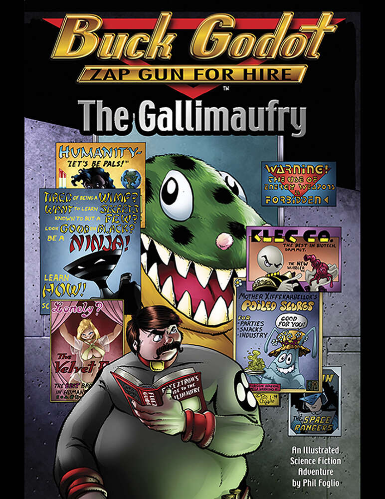 Buck Godot Zap Gun for Hire 3: The Gallimaufry - Studio Foglio ...