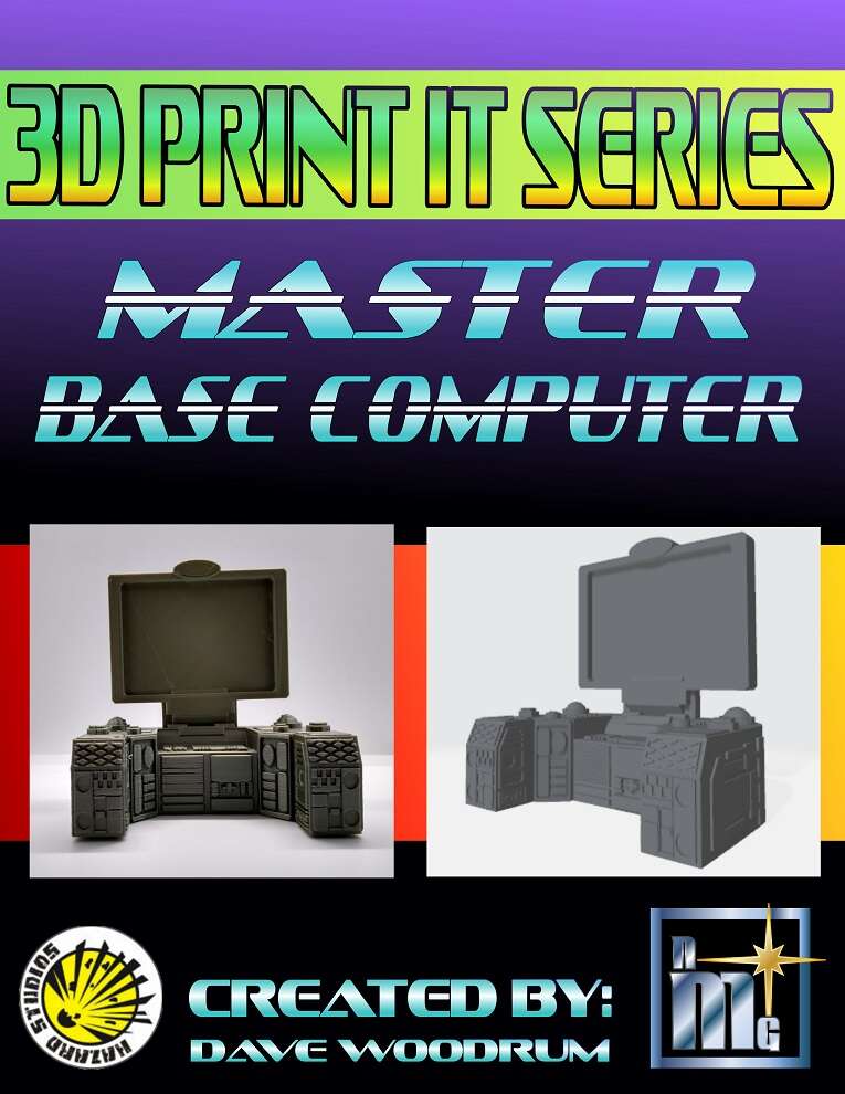 3D Print It: Master Base Computer - HAZARD Studio | New Millennium ...