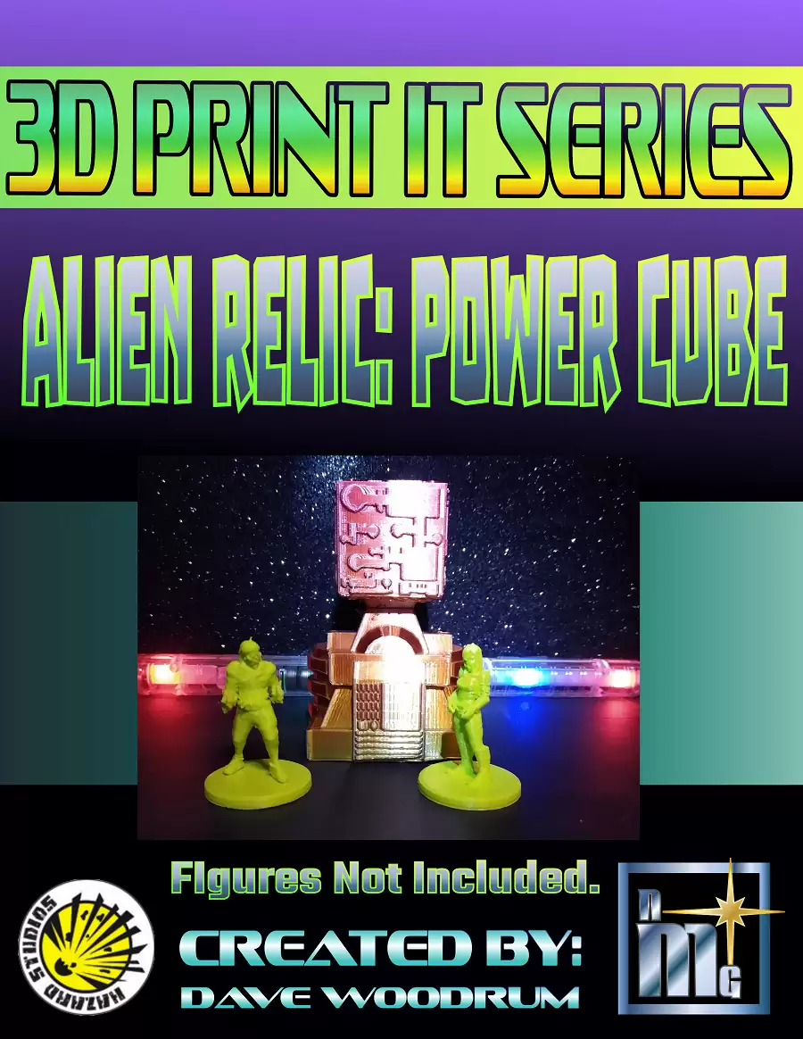 3D Print It: Alien Relic: Power Cube - HAZARD Studio | New Millennium ...