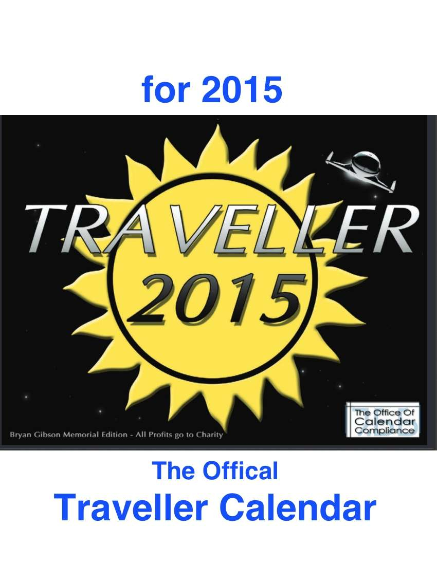 Official 2015 Traveller Calendar - Far Future Enterprises - Traveller ...