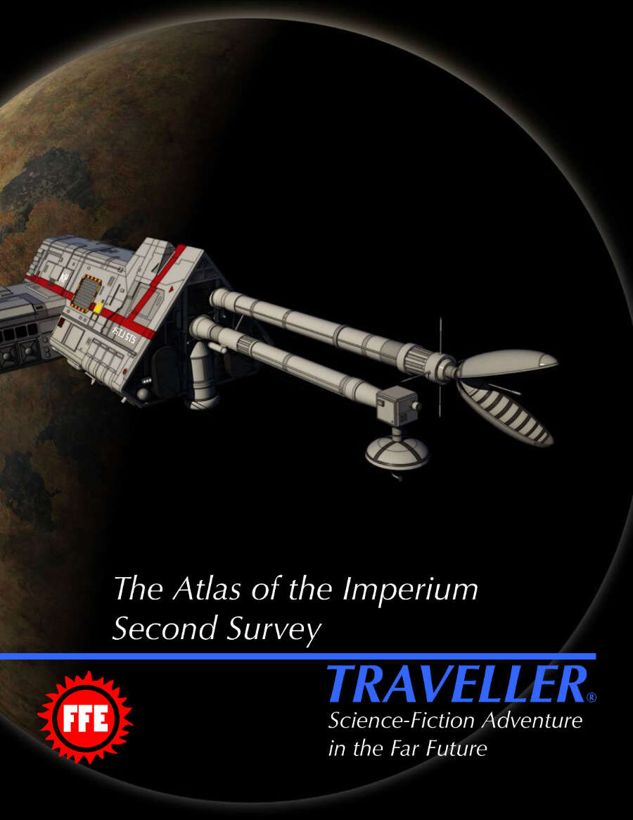 T5-M04-Atlas of the Imperium - Game Designers' Workshop (GDW) | Game ...
