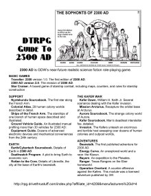 2300 AD DTRPG Guide To 2300 AD - Game Designers' Workshop (GDW) | Game ...