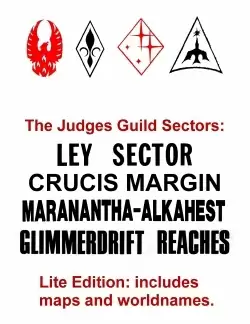 The Judges Guild Sectors - Game Designers' Workshop (GDW) | Game ...
