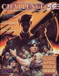 CHALLENGE Magazine No. 59. - Game Designers' Workshop (GDW) | Game ...