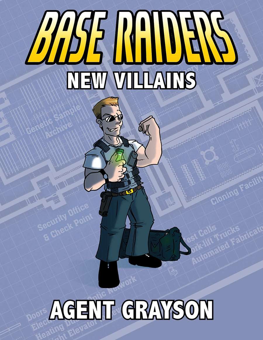 New Villains: Agent Grayson - Slang Design | DriveThruRPG
