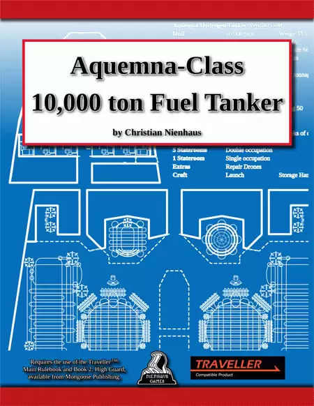 Aquemna-Class 10,000 ton Fuel Tanker - Nienhaus Games | DriveThruRPG